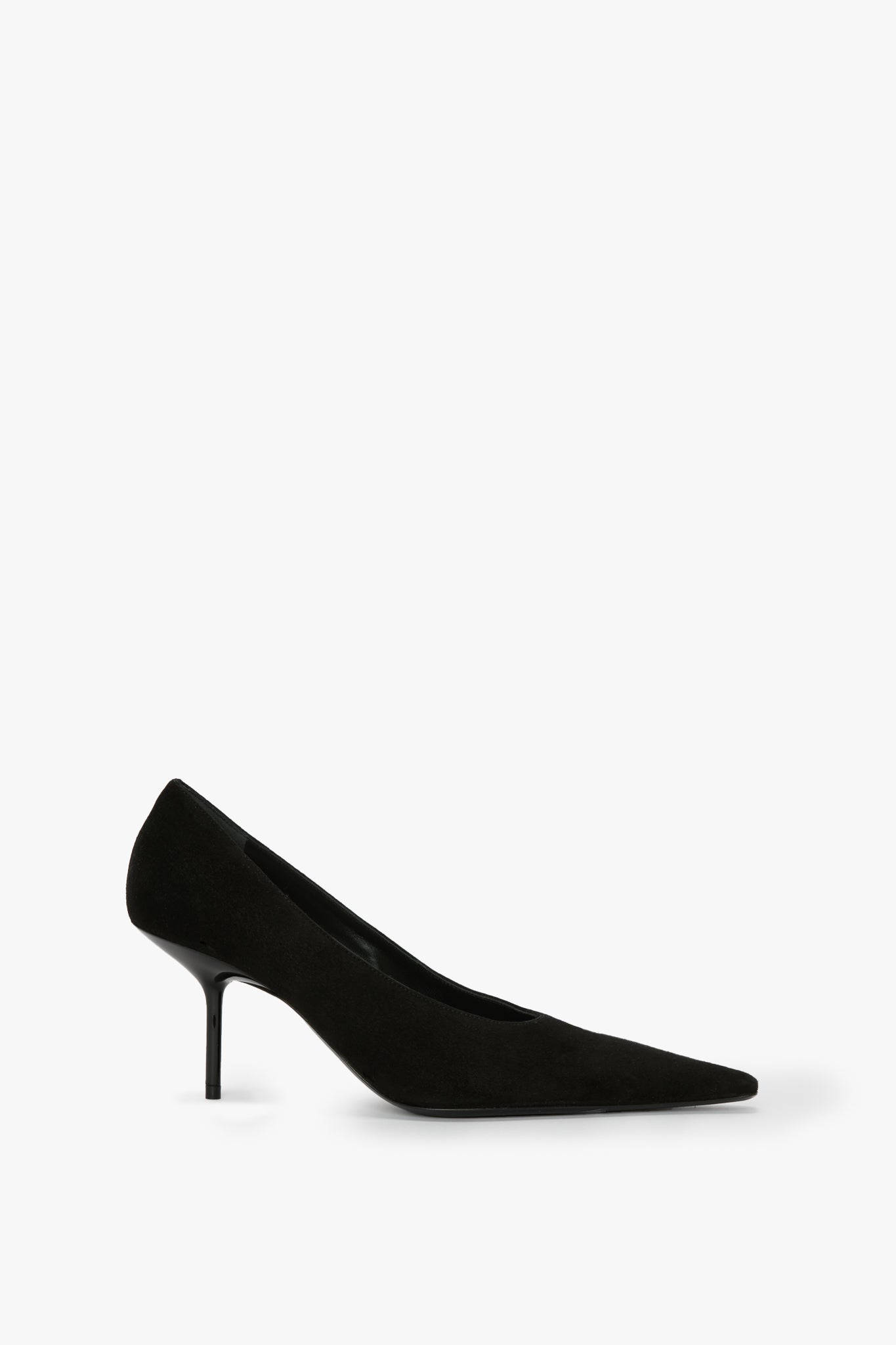 Sloan Stiletto Pump In Black Suede – Victoria Beckham Int