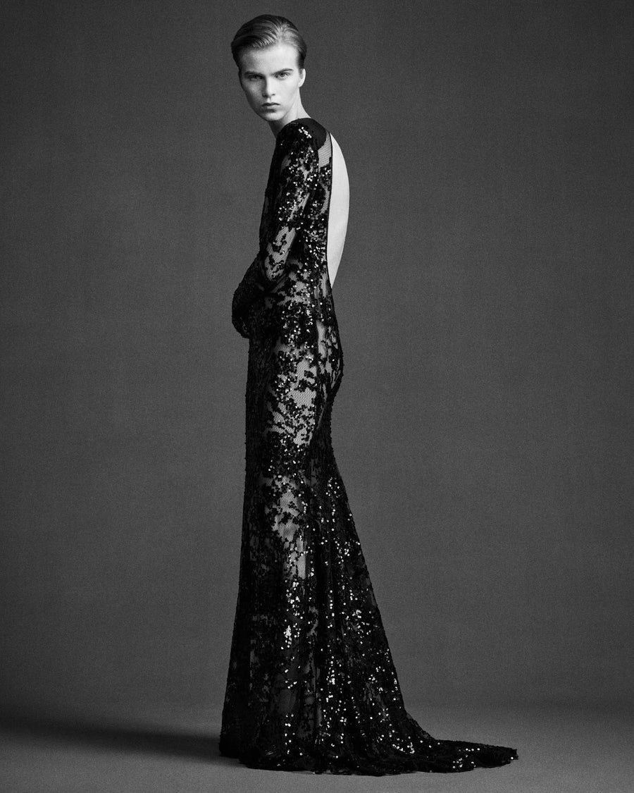 Dolman Midi Dress in Black – Victoria Beckham